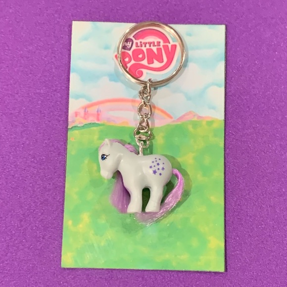 Hasbro | Accessories | My Little Pony Bluebelle Keychain | Poshmark